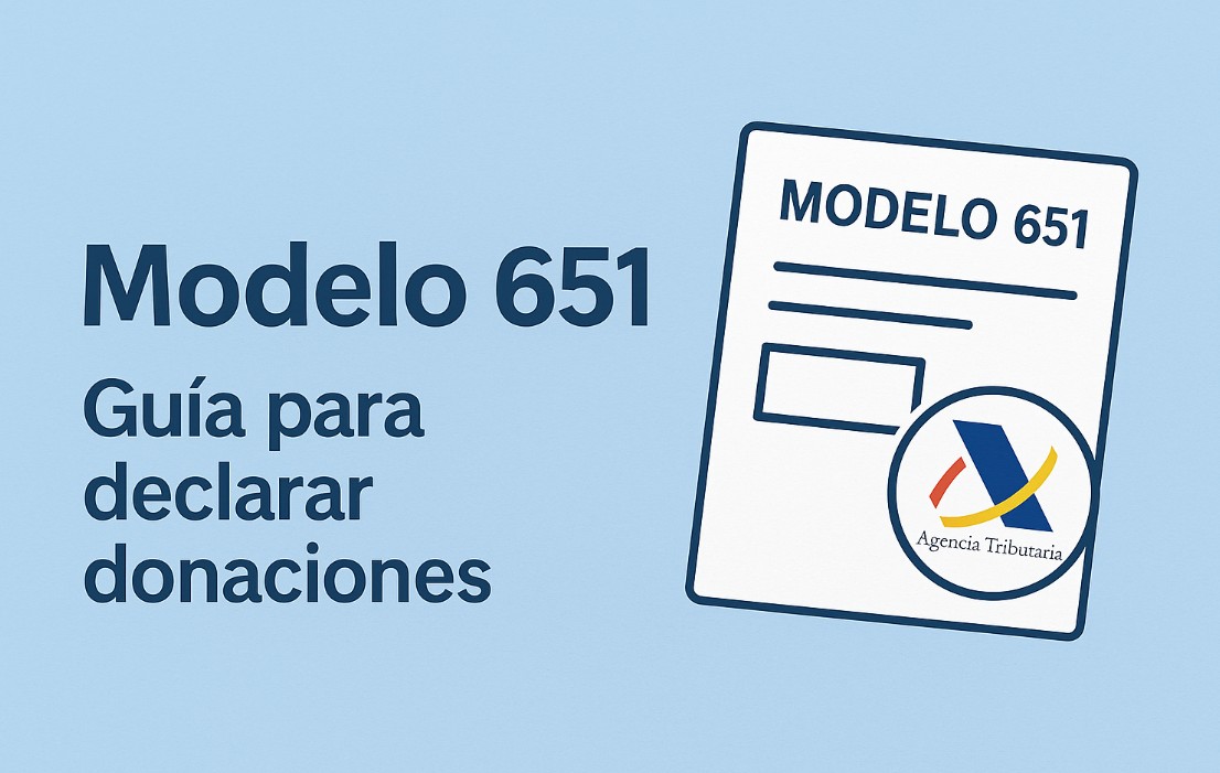 Modelo 651 donaciones: cómo declarar una donación en Hacienda